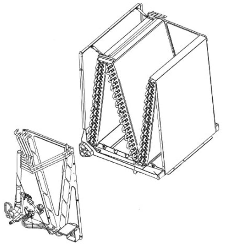 RCH3617SEAVUA Ruud 3 Ton Vertical Only/Convertible Evaporator Coil ...