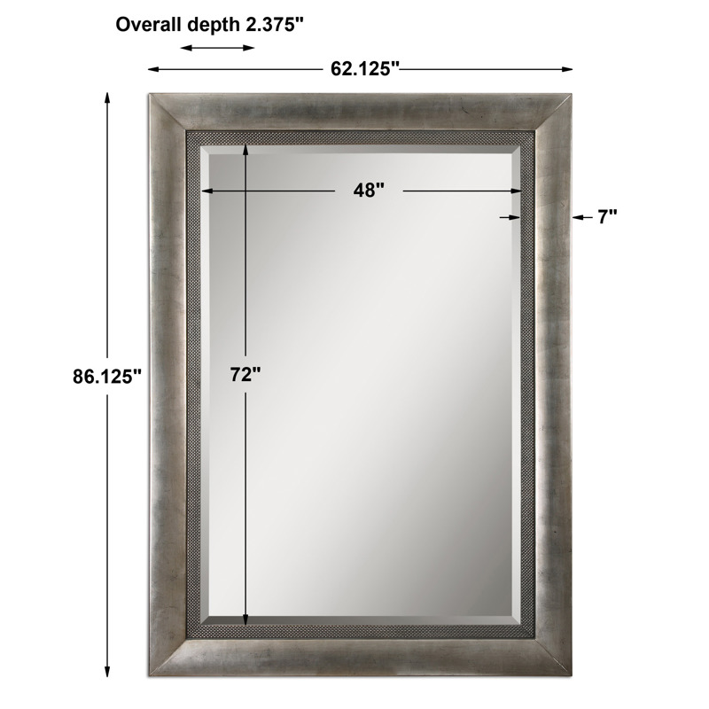 Uttermost Gilford Antique Silver Mirror | Coburn Supply