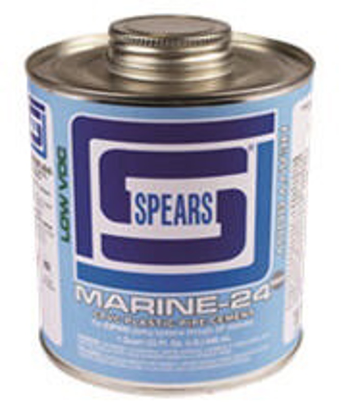 CG-MARINE24-030 Quart Marine 24 Solvent Cement Gray Requires primer ...