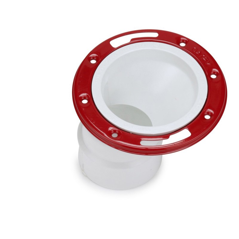 43501 Oatey 3-4 in Offset Metal Ring- PVC | Coburn Supply