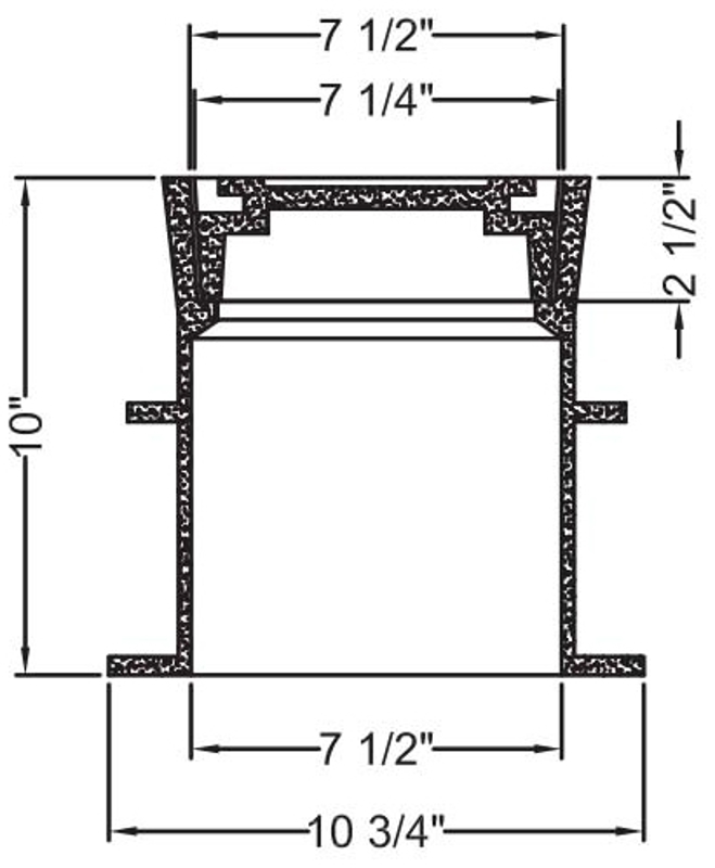 VB165 Dallas Shorty CI Valve Box | Coburn Supply