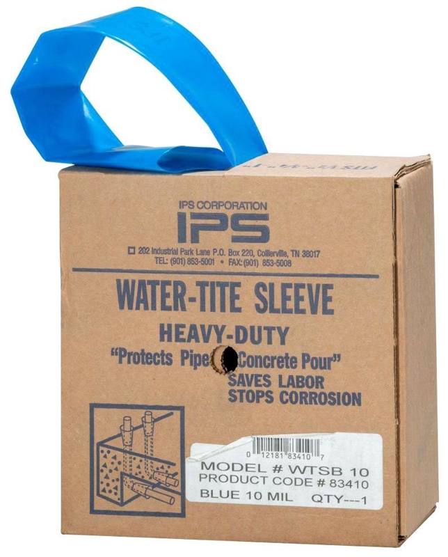 83407 IPS Corp Water-Tite 4mL 2-1/2 X 200 Blue Pipe Sleeve | Coburn ...