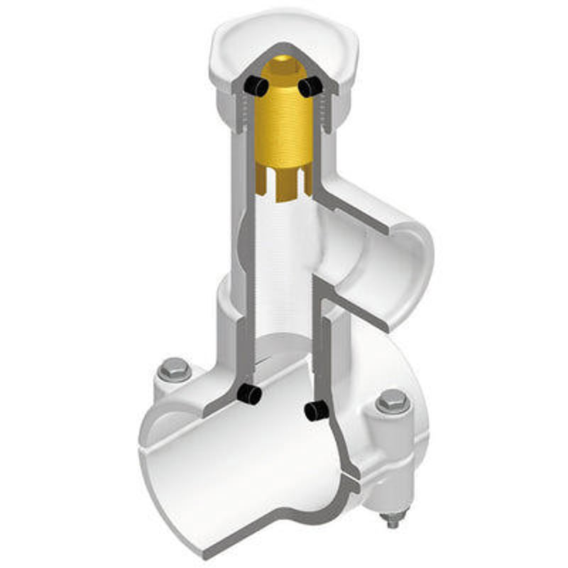 HT2-251W 2X1-1/2 PVC HOT TAP SADDLE EPDM ZINC PLATED BOLT | Coburn Supply