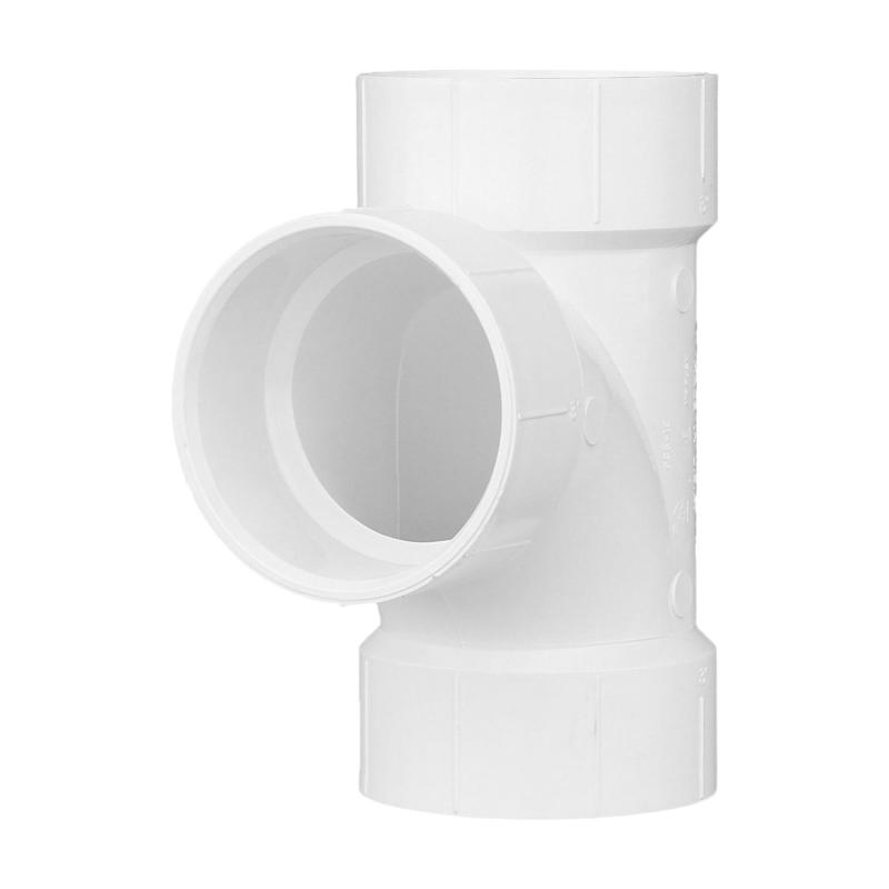 3 PVC-DWV Sch 40 Sanitary Tee HxHxH 400 | Coburn Supply