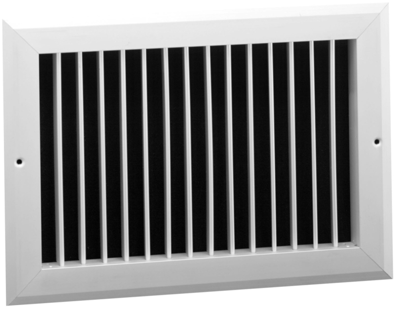 07221212CW 12 X 12 Bright White Extruded Aluminum Register | Coburn Supply