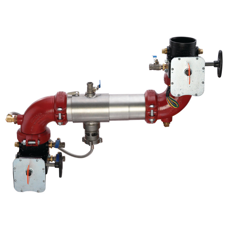 4 IN SS Reduced Pressure Zone Backflow Preventer Assembly, Colt ...