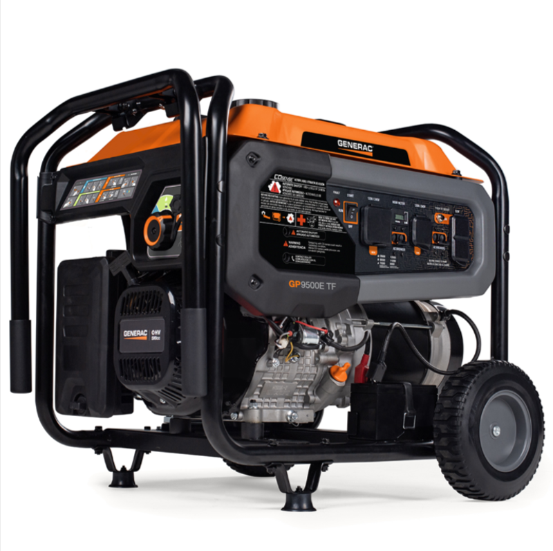 GP9500E TF 8063 9500W/12500W Generator Tri-Fuel Gas Propane Natural Gas ...