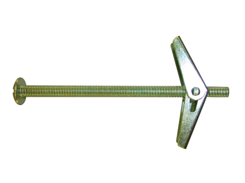 SWTB38-4 3/8 x 4 Spring Wing Toggle Bolt w/ Wingnut (Zinc Plated ...