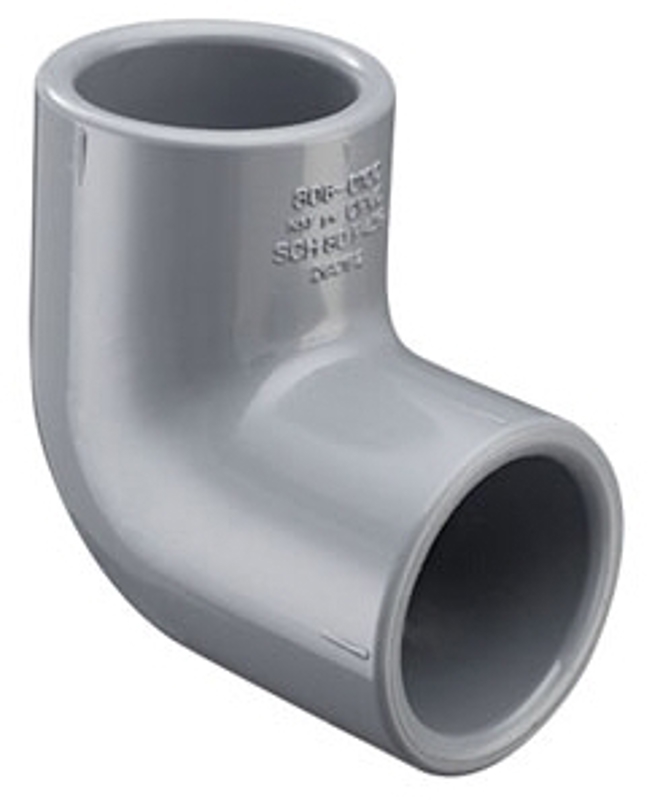 806-010C 1 CPVC 90° Elbow SOCKET SCHEDULE 80 | Coburn Supply
