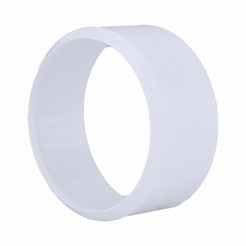 4 PVC-DWV Sch 40 Adapter Bushing Adapts DWV to S&D Spigot SpgxH 118 ...